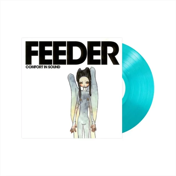 FEEDER: "Comfort In Sound" limited curacao blue LP - vinylstore jr